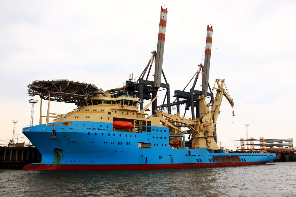 Maersk Involver Foto & Bild | nordsee, motive, schiffe Bilder auf ...