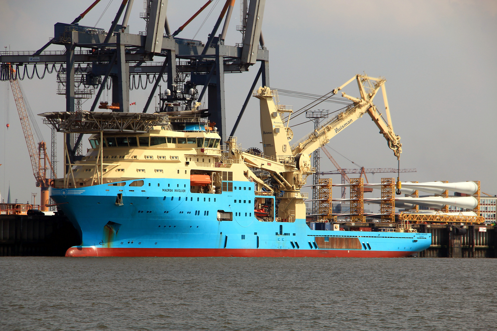Maersk Involver Foto & Bild | weser, bremerhaven, vessel Bilder auf ...