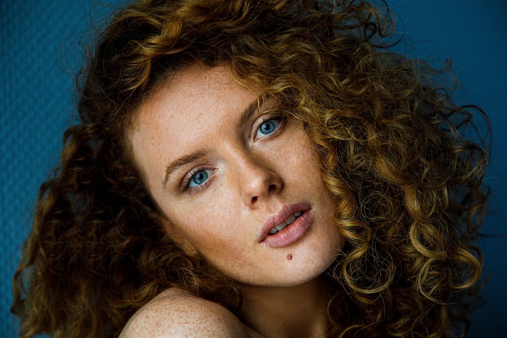 Magdalena_Portrait_Blue_V1_T5A9868 Foto & Bild | portrait, portrait ...