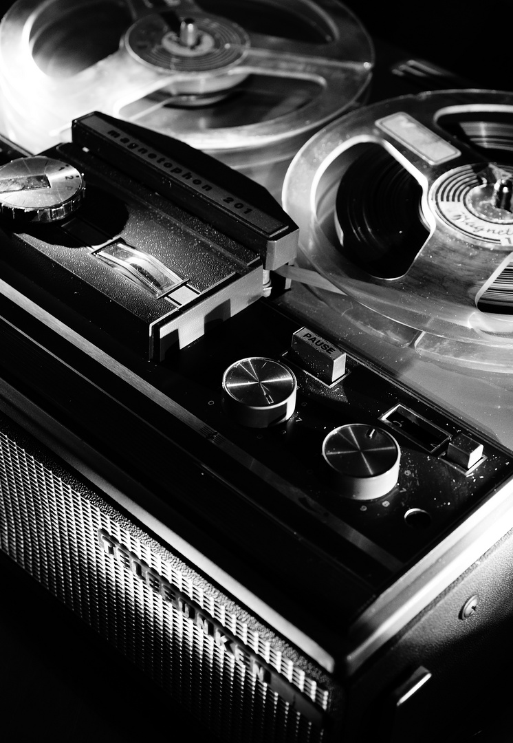Magnetophon Telefunken Tonbandgerät Foto & Bild | abstraktes, industrie ...