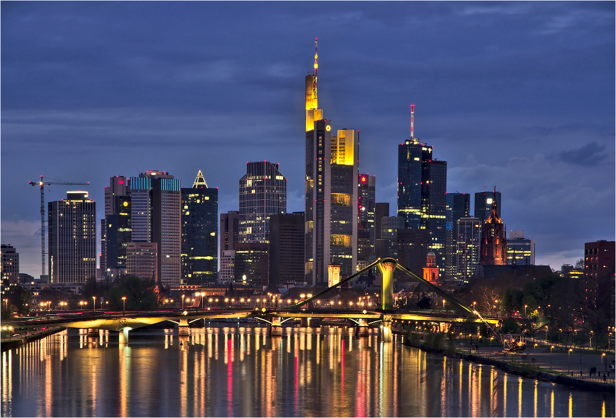 Mainhattan Foto & Bild | nacht, frankfurt, skyline Bilder auf fotocommunity