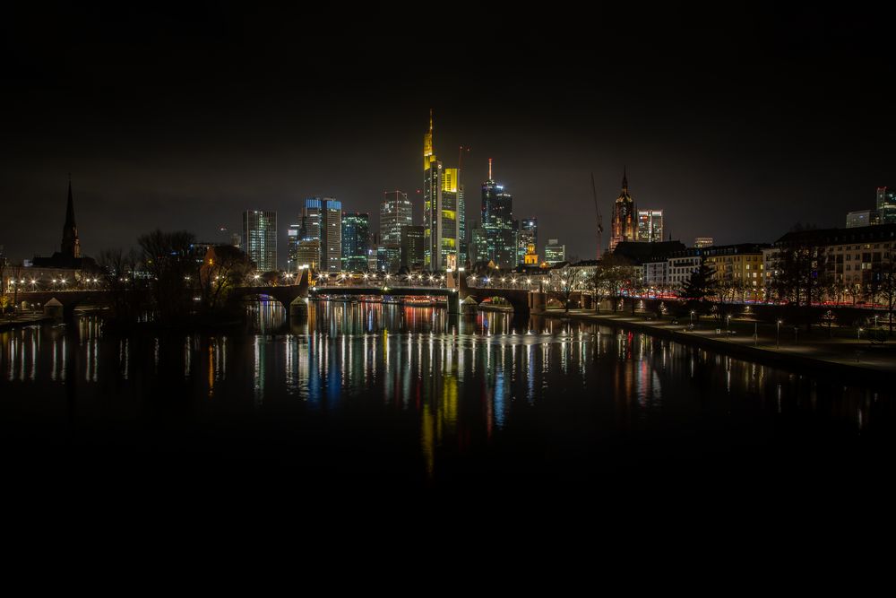 Mainhattan#2 Foto & Bild | fotos, world, nacht Bilder auf fotocommunity