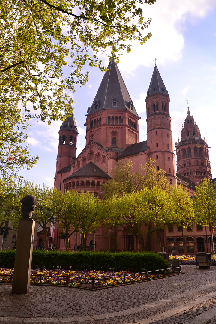 Mainz Dom Sky April 2017 Foto & Bild | deutschland, europe, rheinland ...