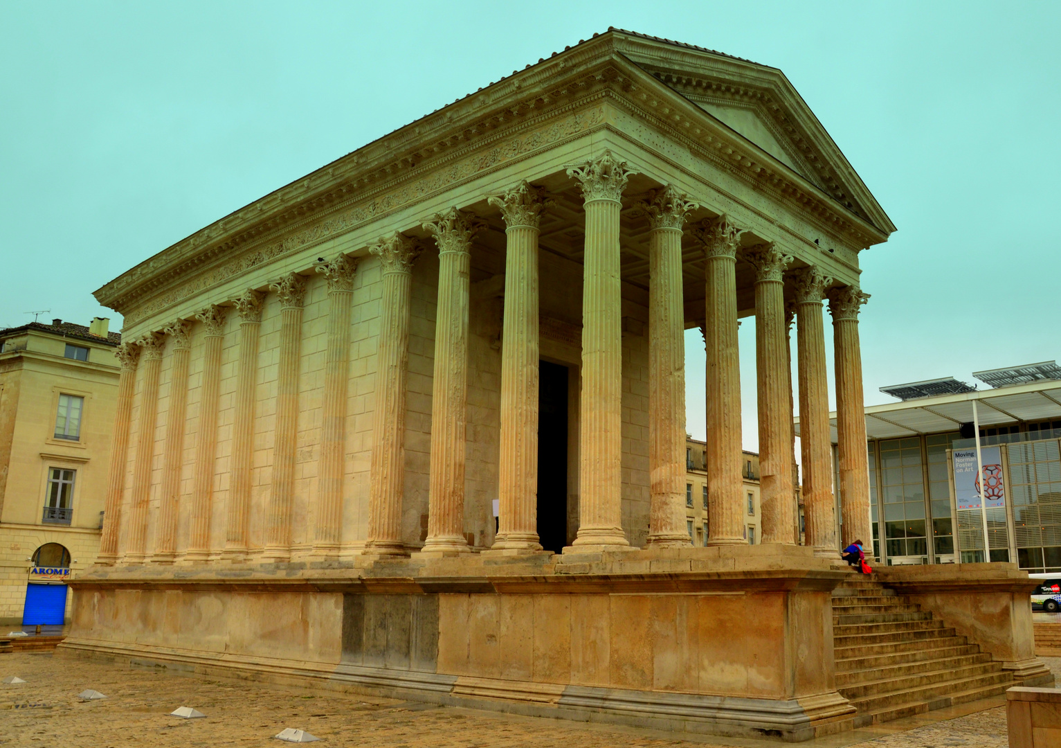 Maison Carree Foto % Immagini| architetture, architetture storiche ...