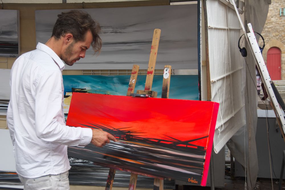 Maler Foto & Bild | erwachsene menschen, europe, france Bilder auf ...