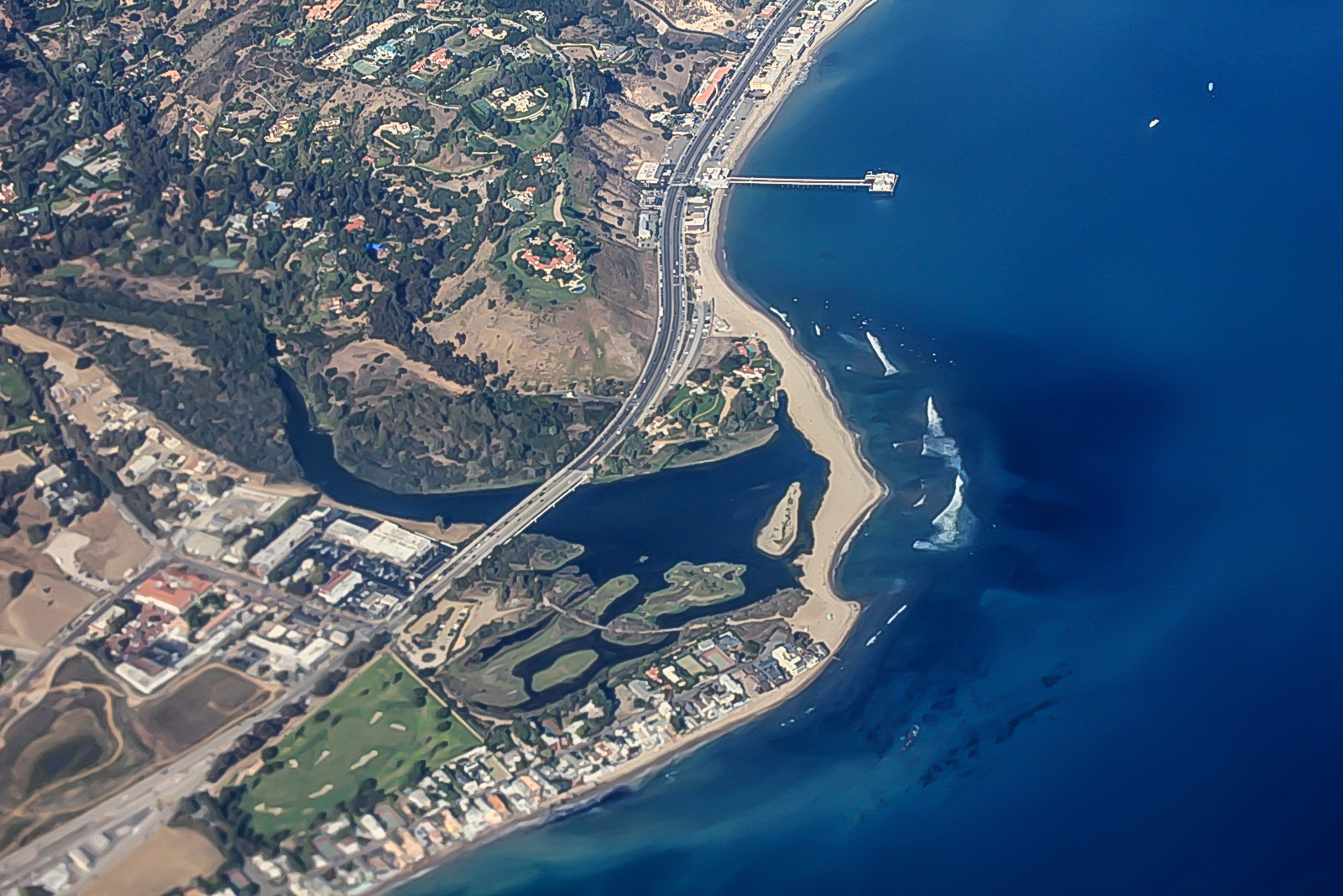 Malibu Foto & Bild | usa, world, flugzeug Bilder auf fotocommunity