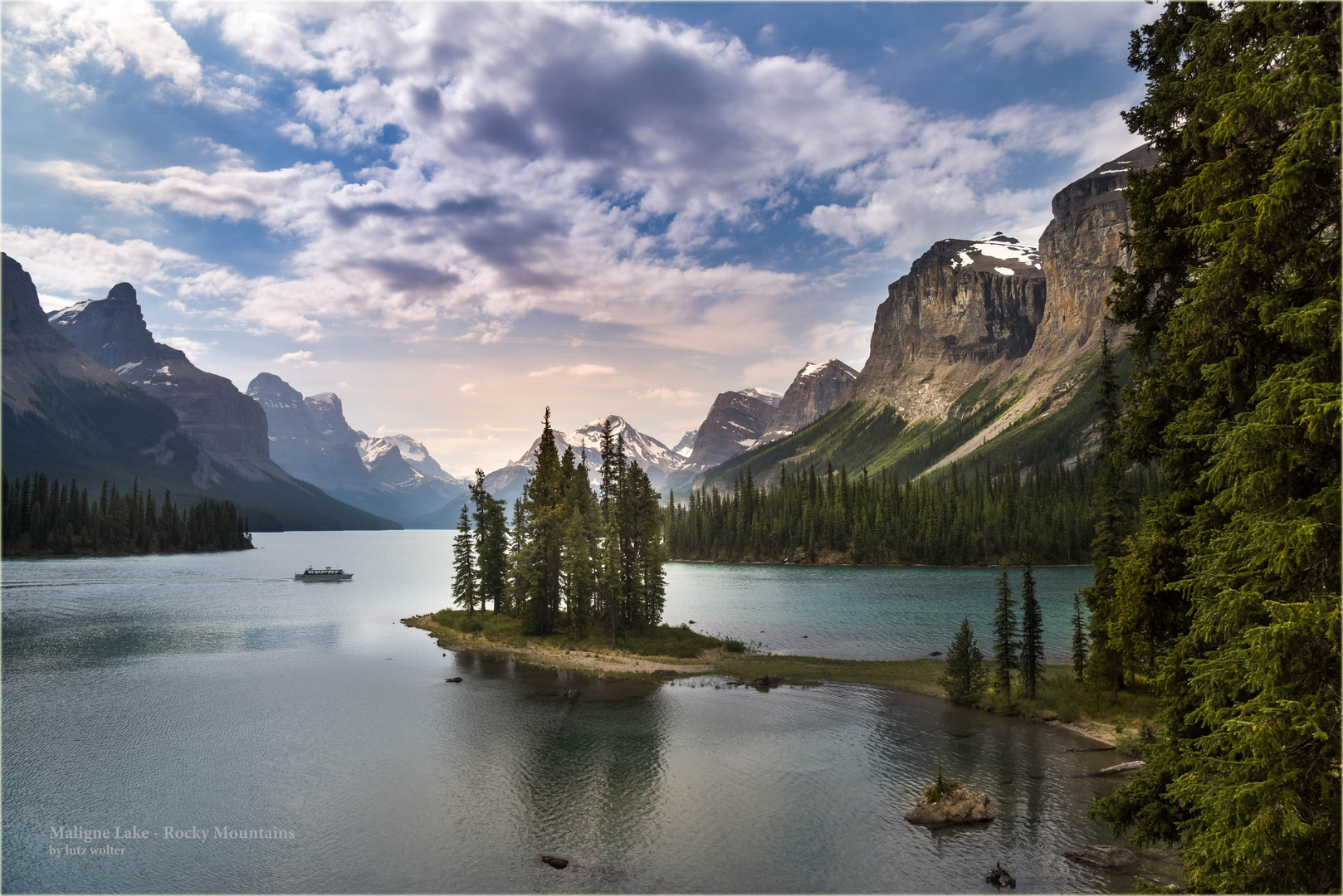Maligne Lake Foto & Bild | north america, canada, urlaub Bilder auf ...