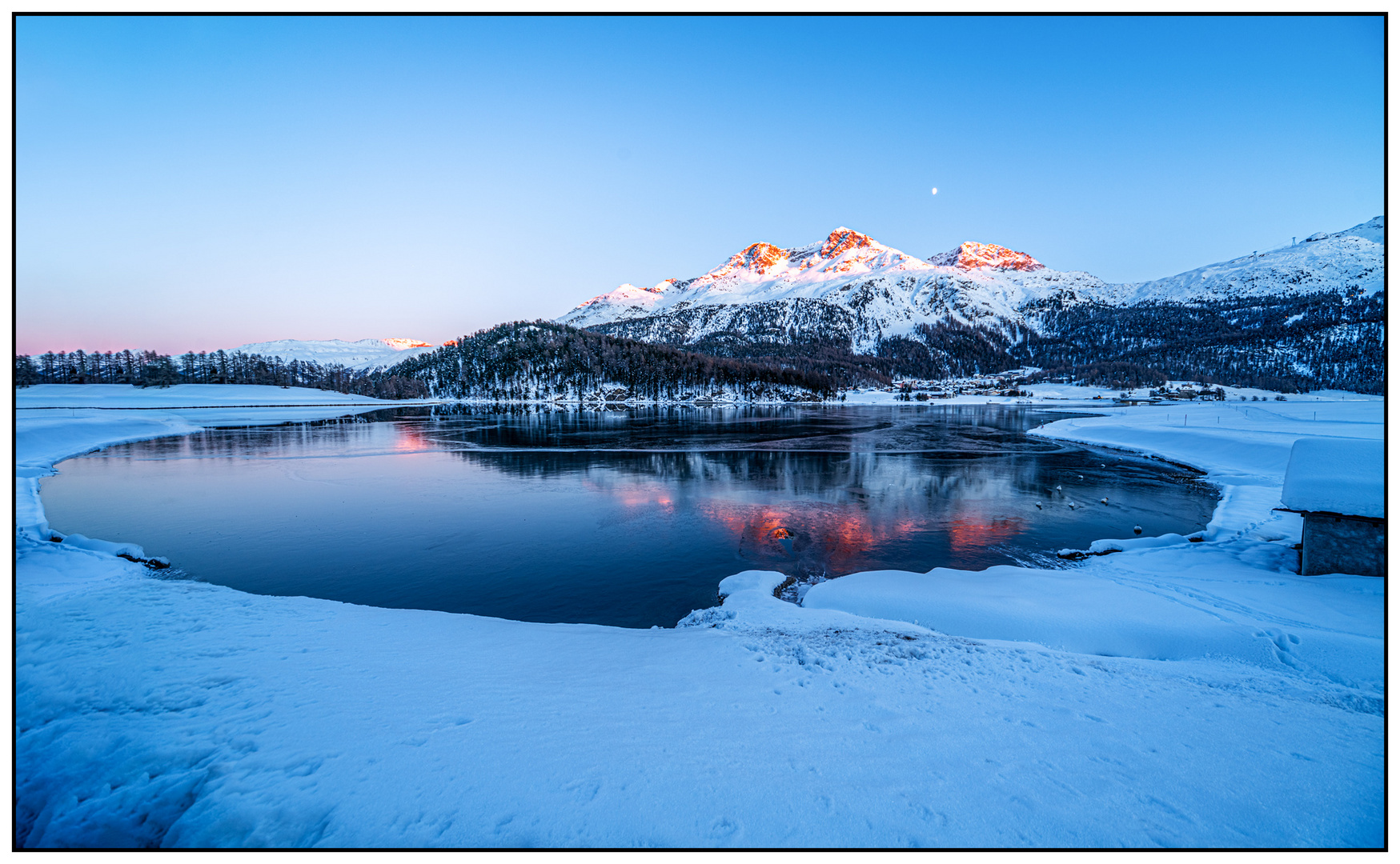 Maloja Silsersee Foto & Bild | landschaft, naturlandschaft bei nacht ...
