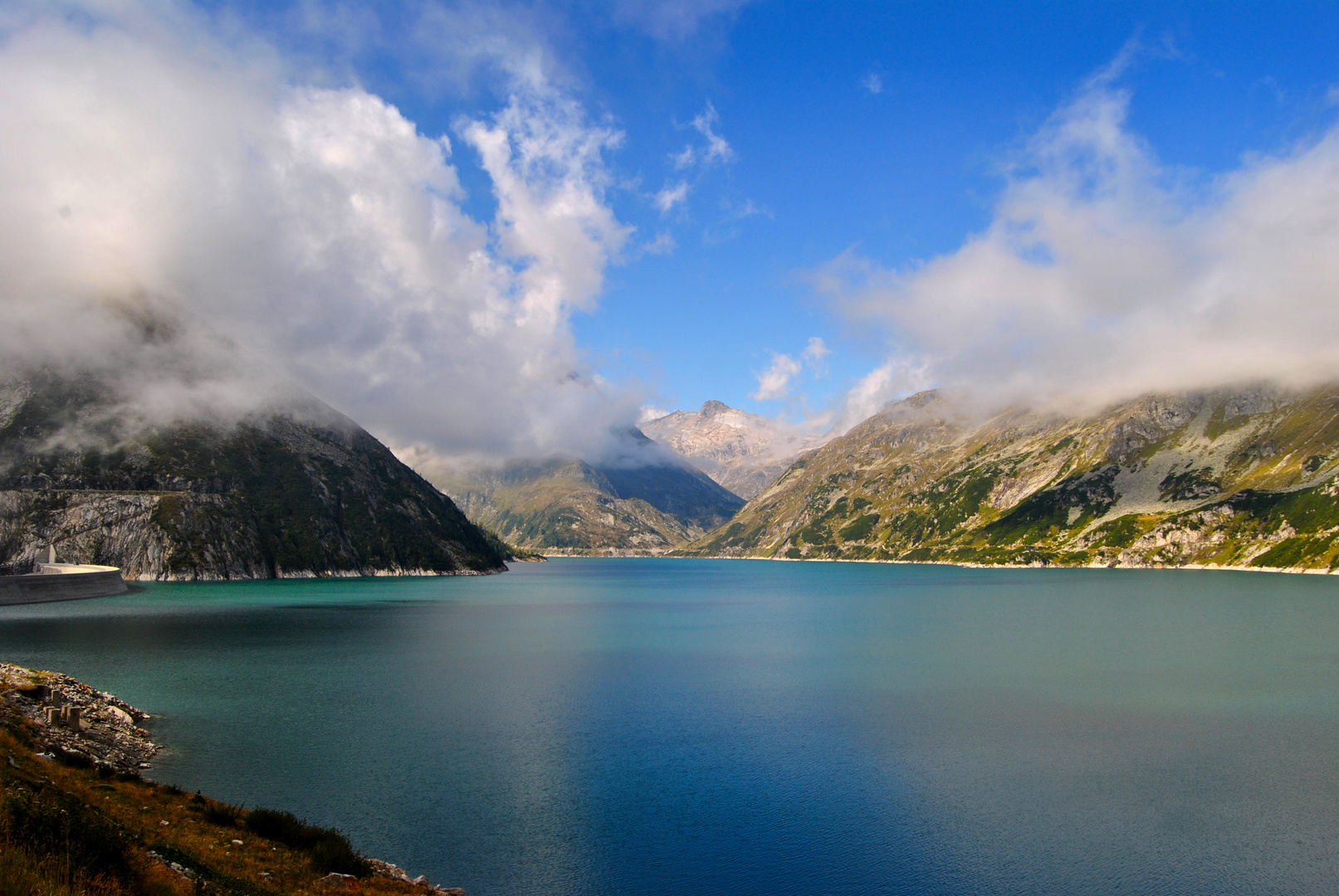 Maltatal Stausee Foto & Bild | landschaft, berge, bergseen Bilder auf ...