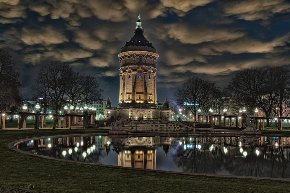 Mannheim Wasserturm Foto & Bild | fotomontage, landschaften ... Mannheim Wasserturm Foto & Bild | fotomontage, landschaften ...