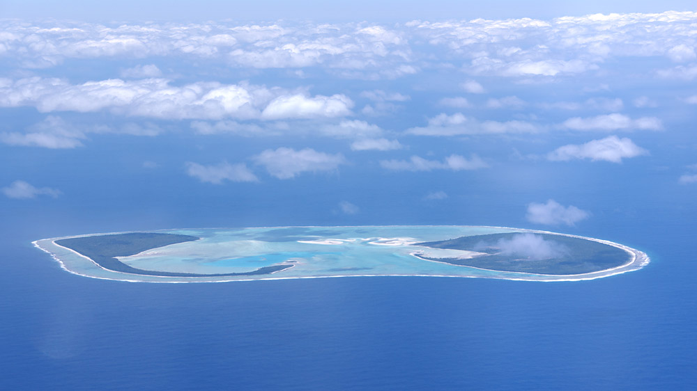 Manuae von oben Foto & Bild | australia & oceania, oceania, cook ...