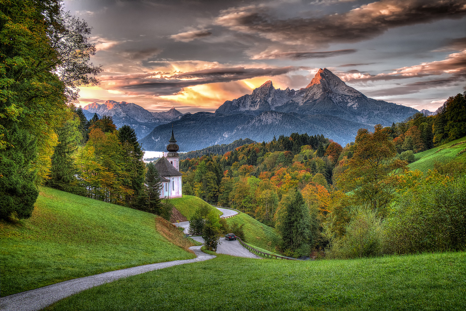 Maria Gern Foto & Bild | bearbeitungs - techniken, hdri & tm, sonnenaufgang Bilder auf fotocommunity