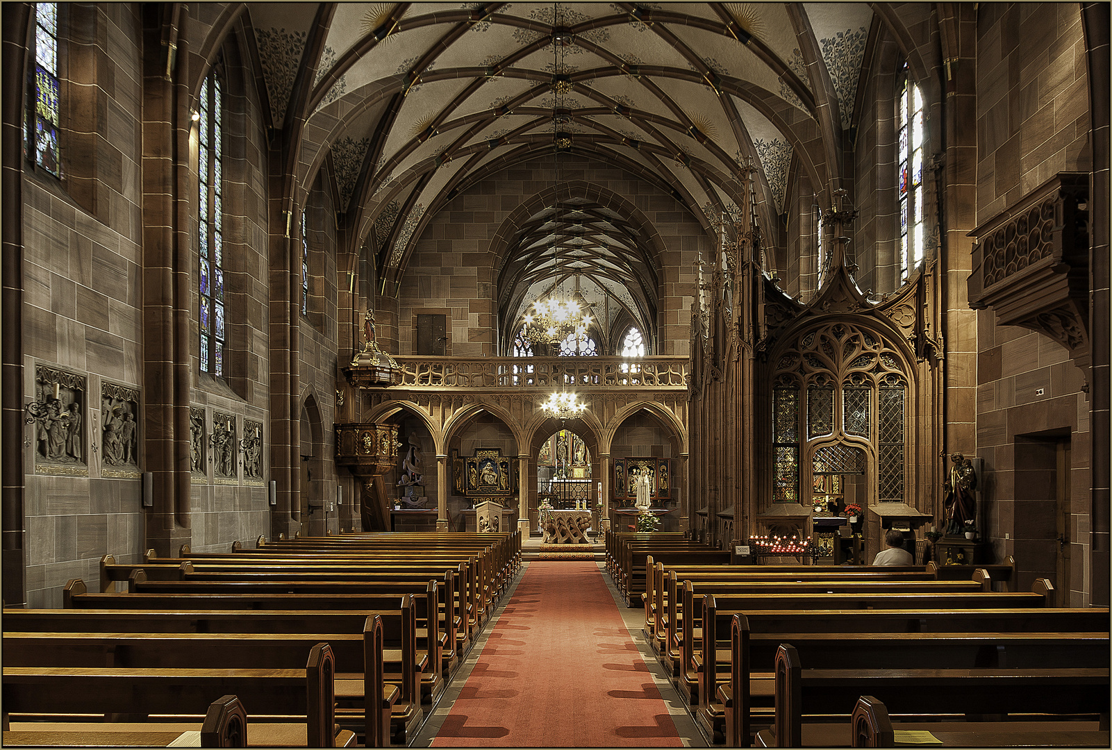 MARIA KRÖNUNG-LAUTENBACH. Foto & Bild | architektur, sakralbauten, innenansichten kirchen Bilder ...