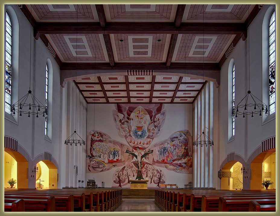 Marienkirche Bochum Langendreer Foto & Bild | architektur, sakralbauten, innenansichten kirchen ...
