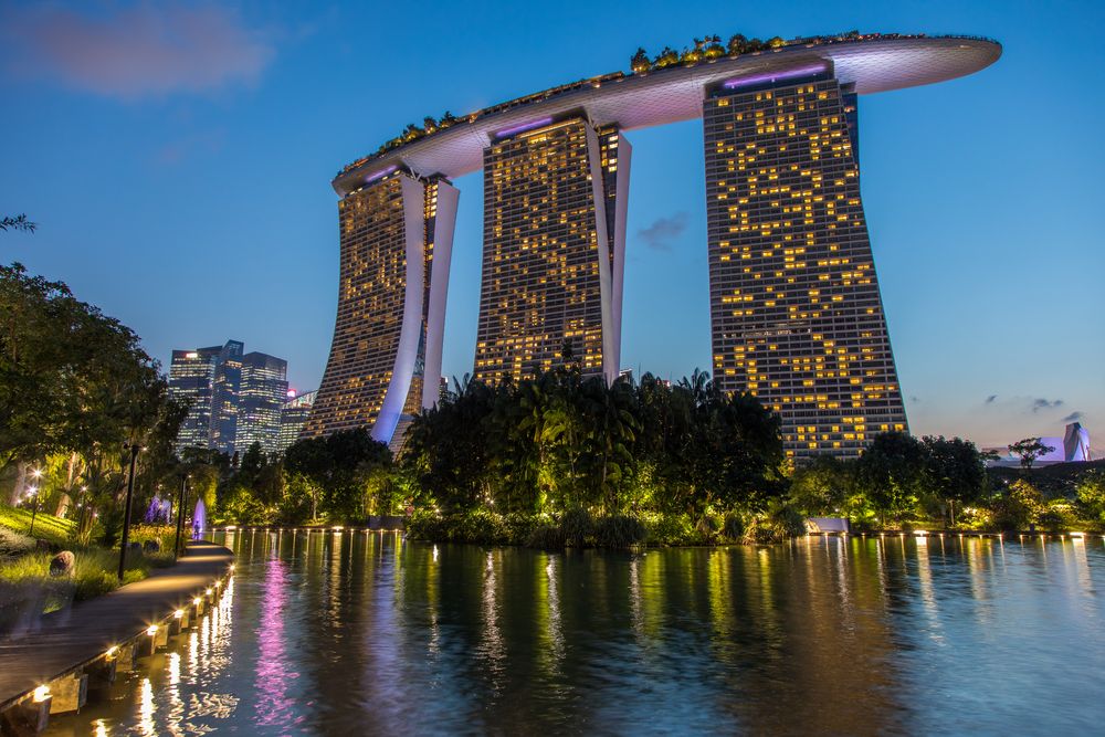 Marina Bay Sands Hotel Foto & Bild | asia, singapore, southeast asia Bilder auf fotocommunity
