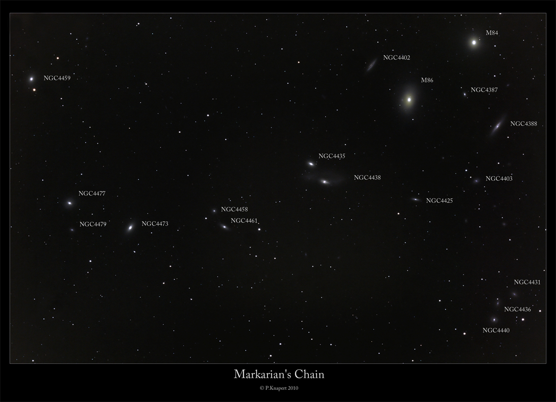 Markarian's Chain Foto & Bild | astrofotografie, himmel & universum ...