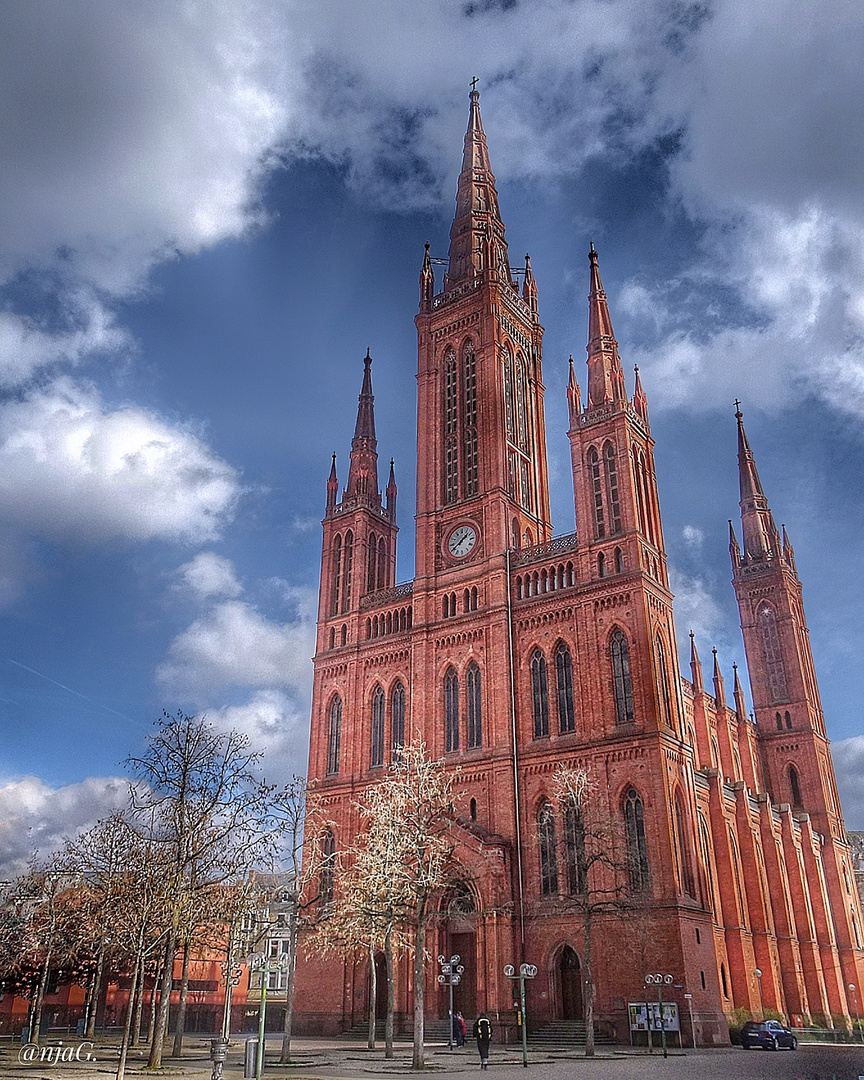 Marktkirche Wiesbaden Foto & Bild | architektur, sakralbauten, motive ...