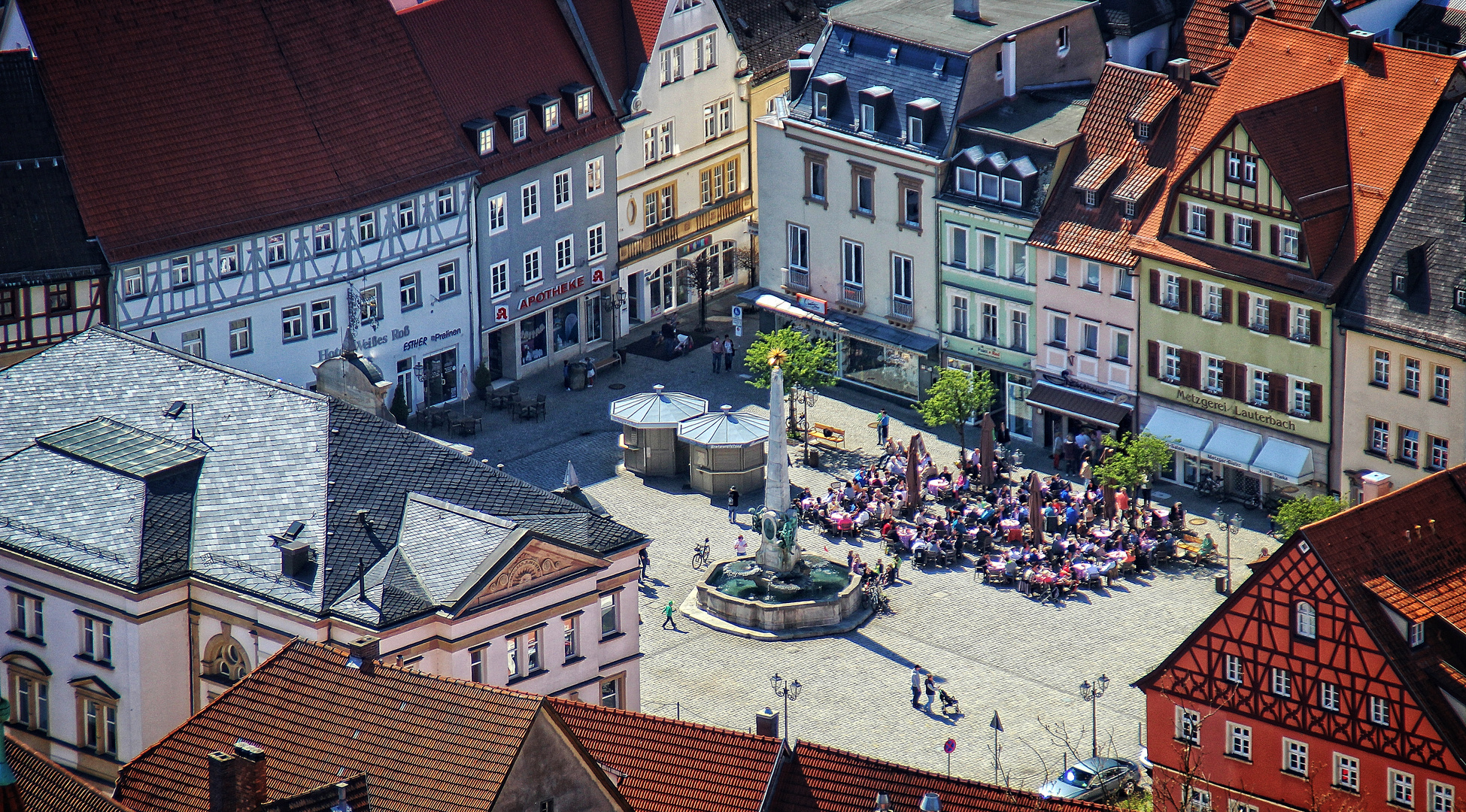 Marktplatz Foto & Bild | architektur, stadtlandschaft, historisches ...