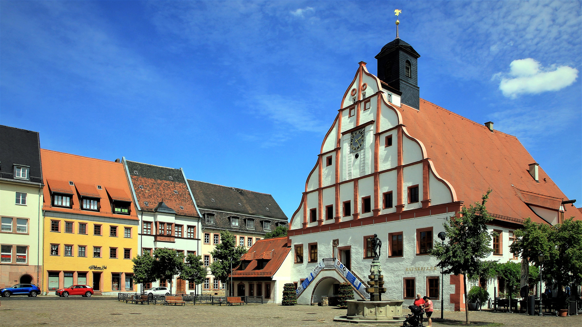 Marktplatz Grimma Foto & Bild | world, historisches, architektur Bilder ...
