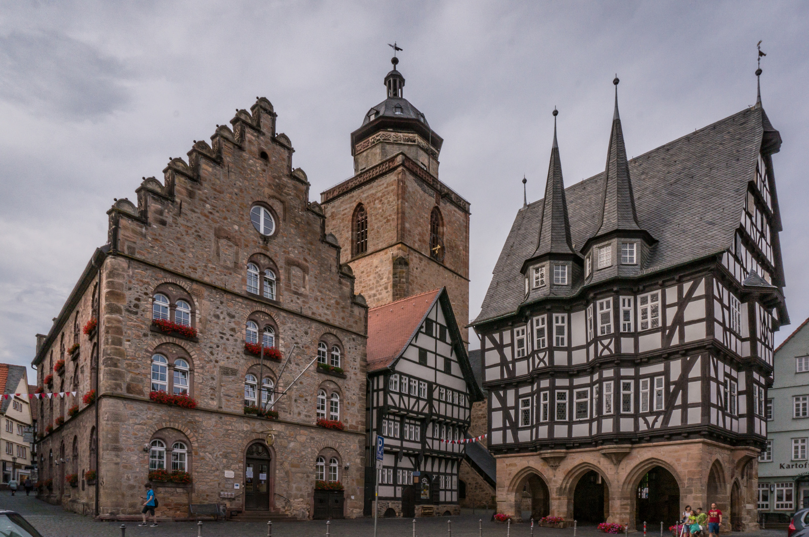 Marktplatz III - Alsfeld/Hessen Foto & Bild | historisches, architektur ...