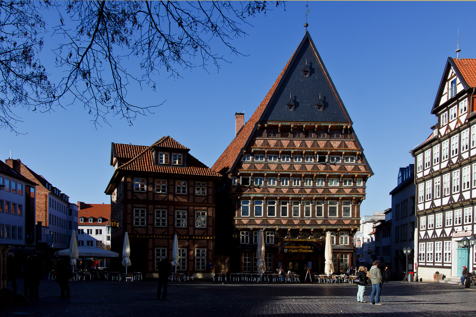 Marktplatz in Hildesheim Foto & Bild | deutschland, europe ...