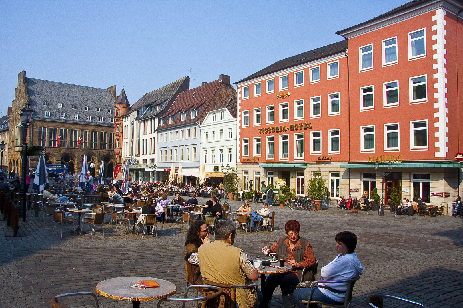 Marktplatz Minden Foto & Bild | architektur, stadtlandschaft ...