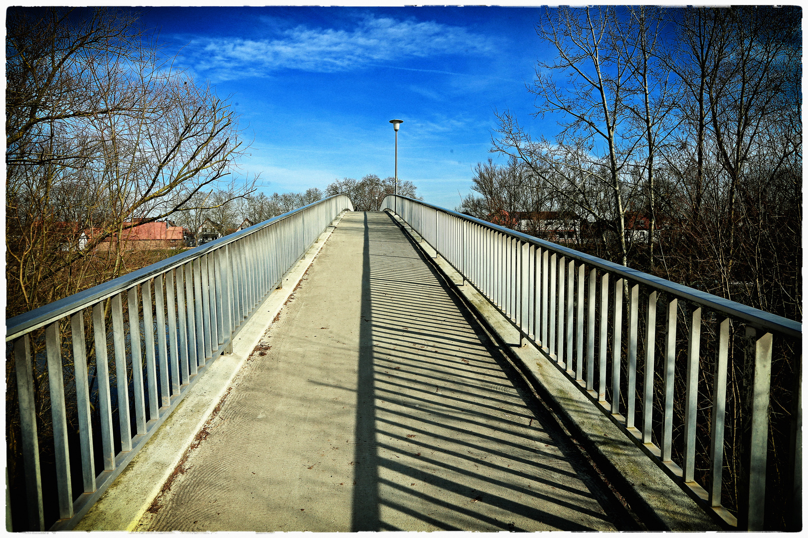 Martin-Roth-Brücke - Riedstadt-Erfelden - Foto & Bild | architektur, reportage dokumentation ...