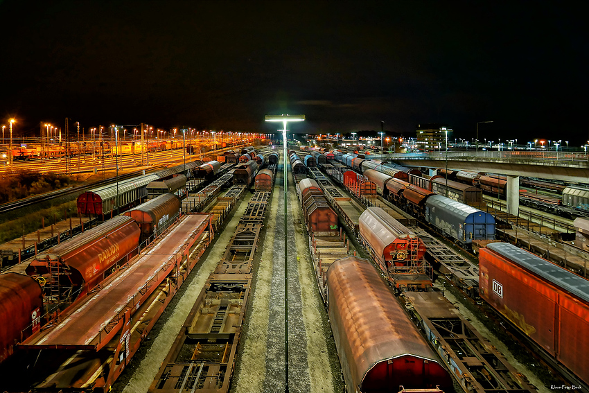 Maschen Rangierbahnhof Foto & Bild | gleise, eisenbahn, verkehr ...