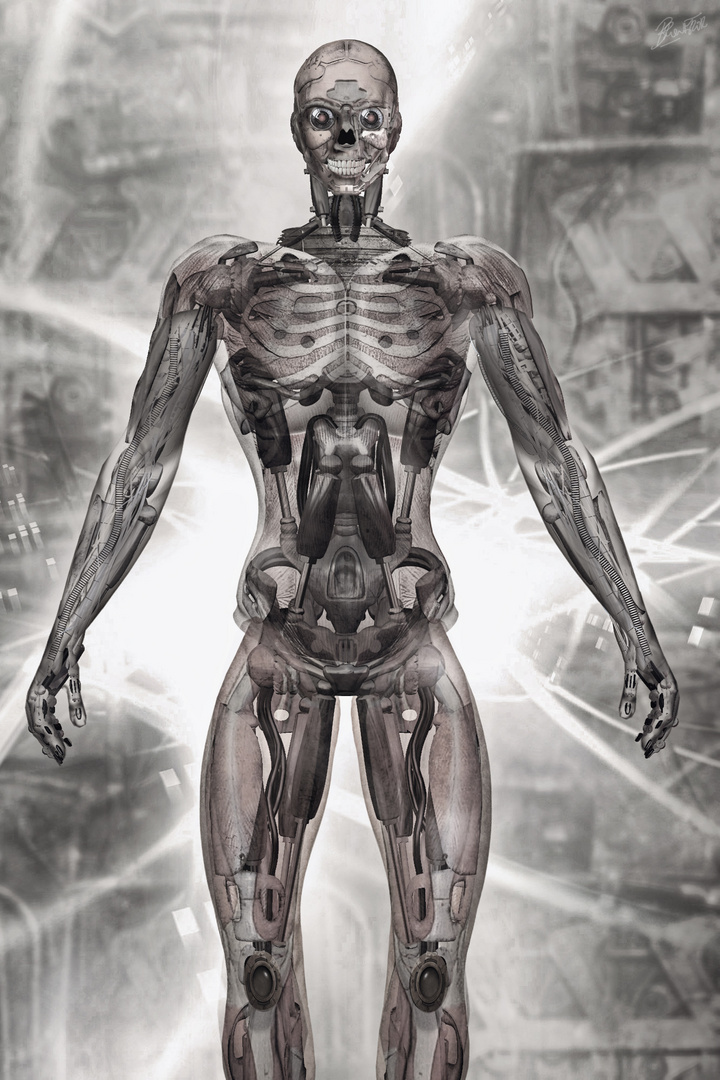 Maschine:Mensch Foto & Bild | fotomontage, science fiction, composing ...