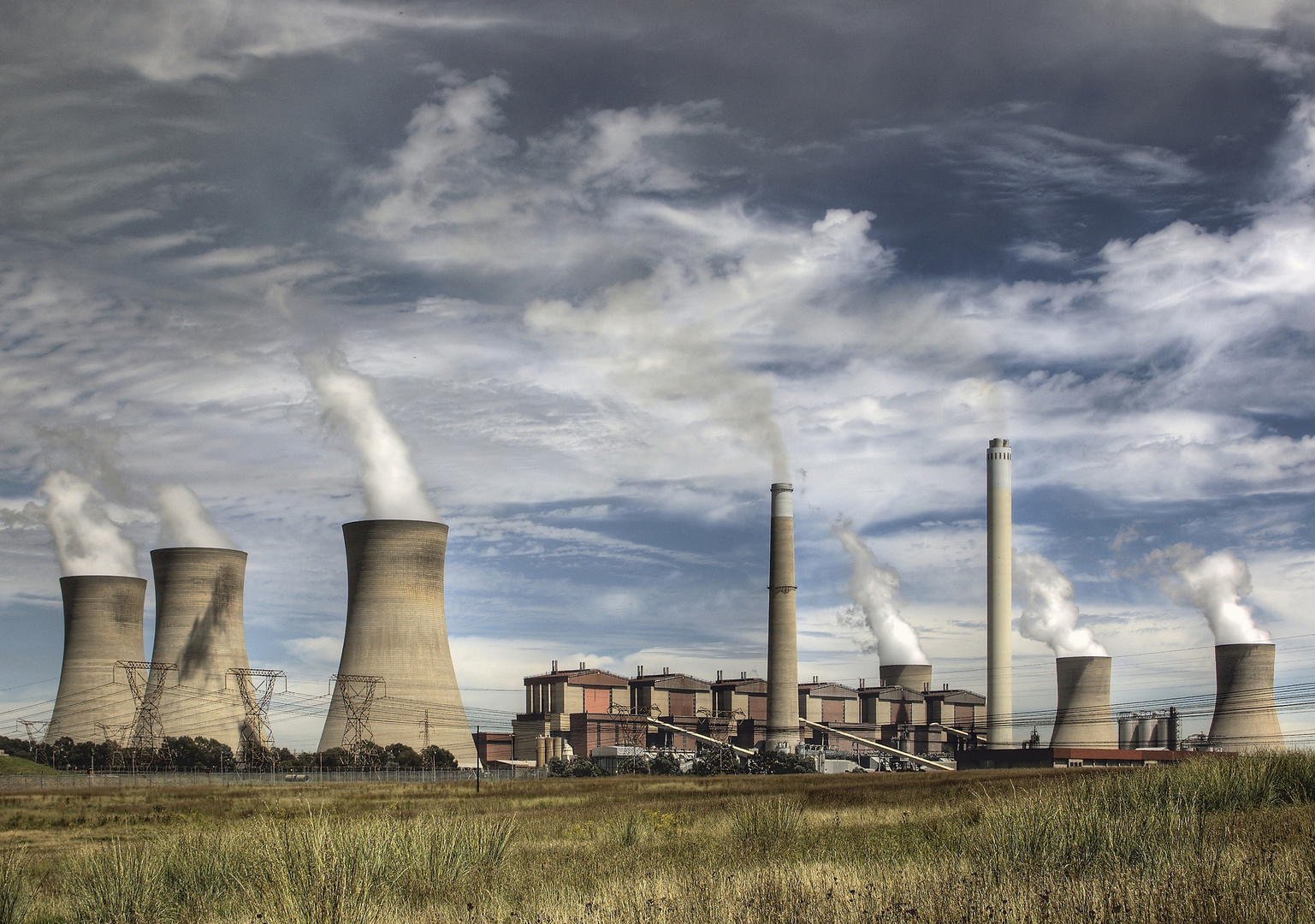 Matla Power Station Foto & Bild | industrie und technik, energietechnik ...