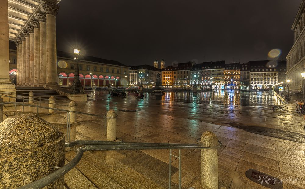 Max Joseph Platz München Foto & Bild | architektur, stadtlandschaft ...