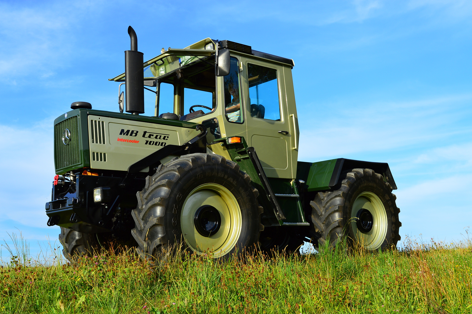 MB trac 1000 intercooler_1 Foto & Bild | industrie und technik ...