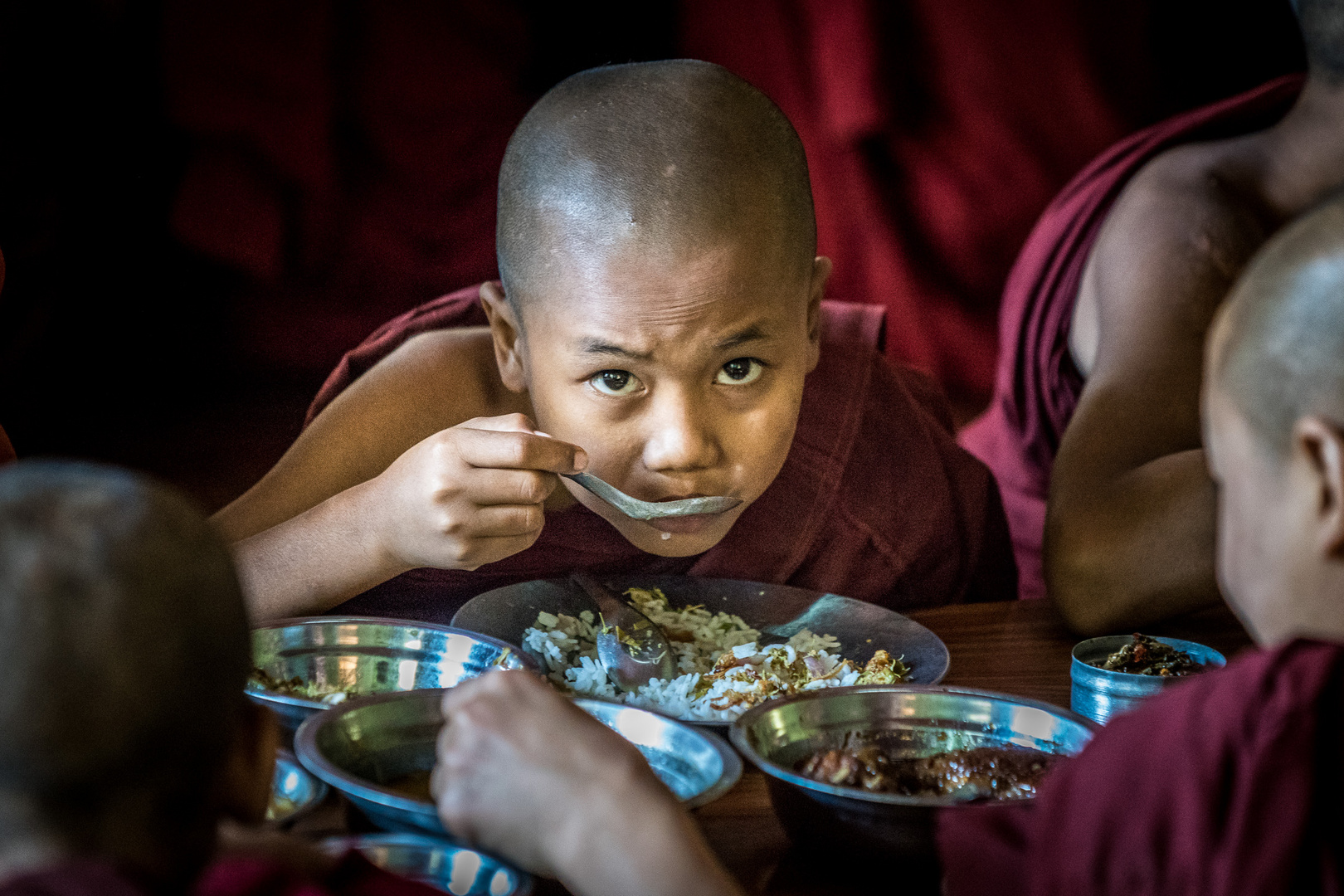 Mealtime Foto & Bild | world, myanmar, burma Bilder auf fotocommunity