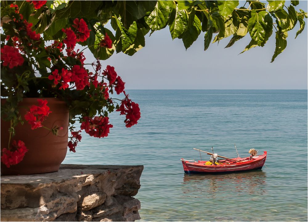 Meerblick ... Foto & Bild | europe, greece, north and middle of greece ...