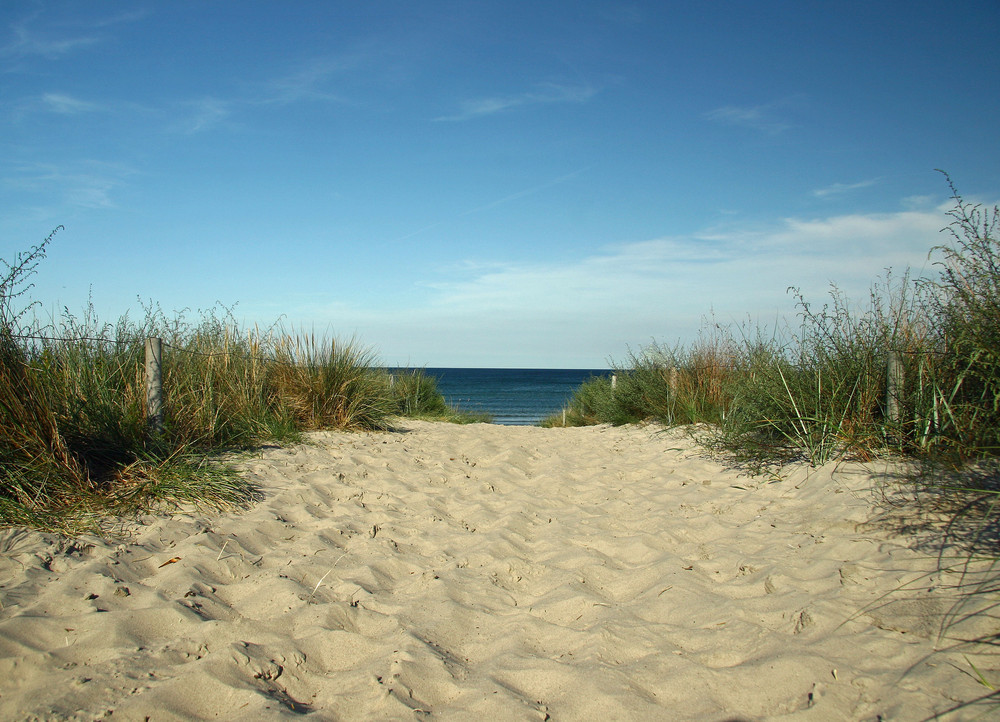 Meerblick Foto & Bild | landschaft, meer & strand, dünen Bilder auf ...