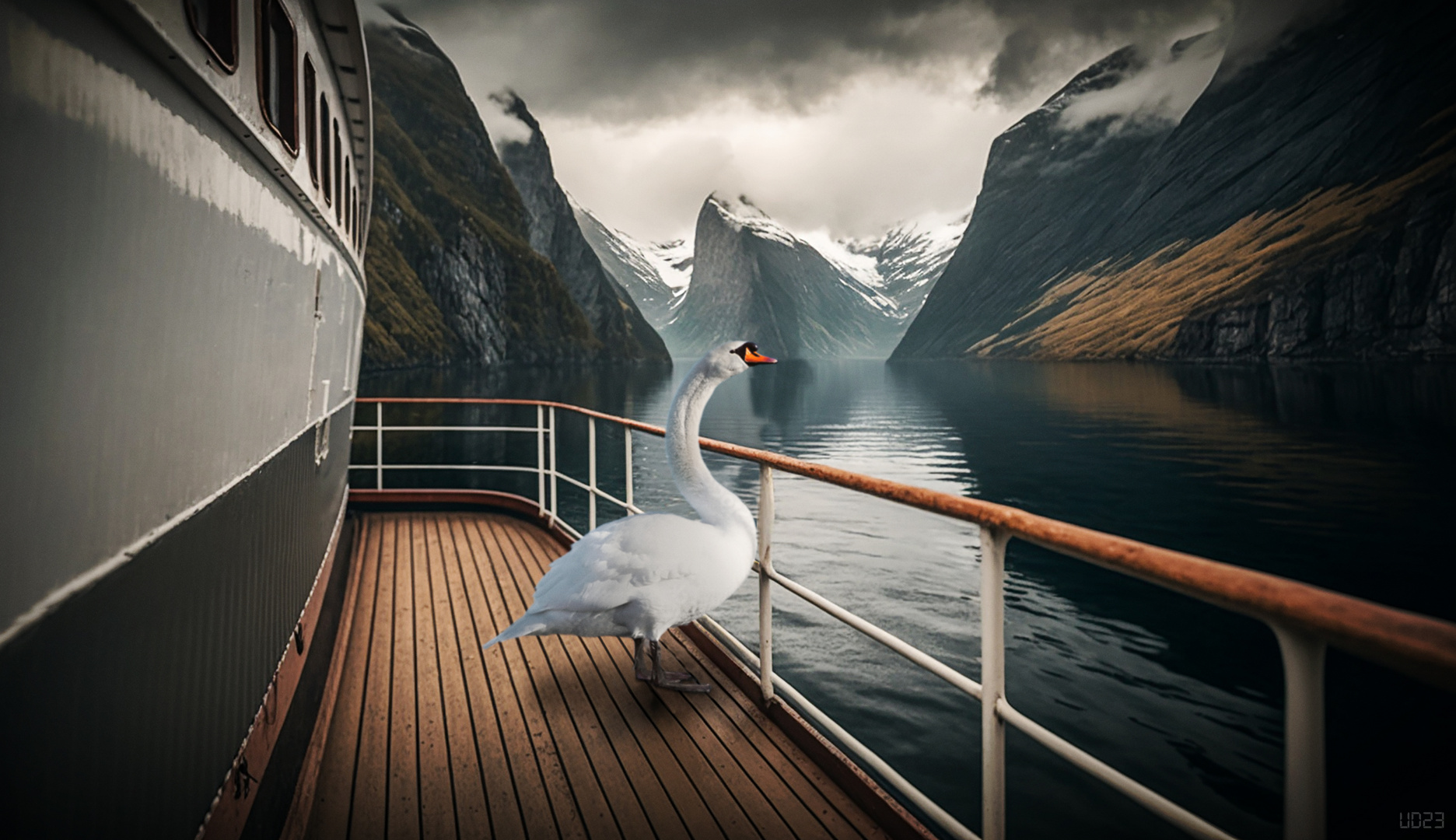 Mein lieber Schwan Foto & Bild | ki-generierte bilder, ki-montagen, composing Bilder auf ...