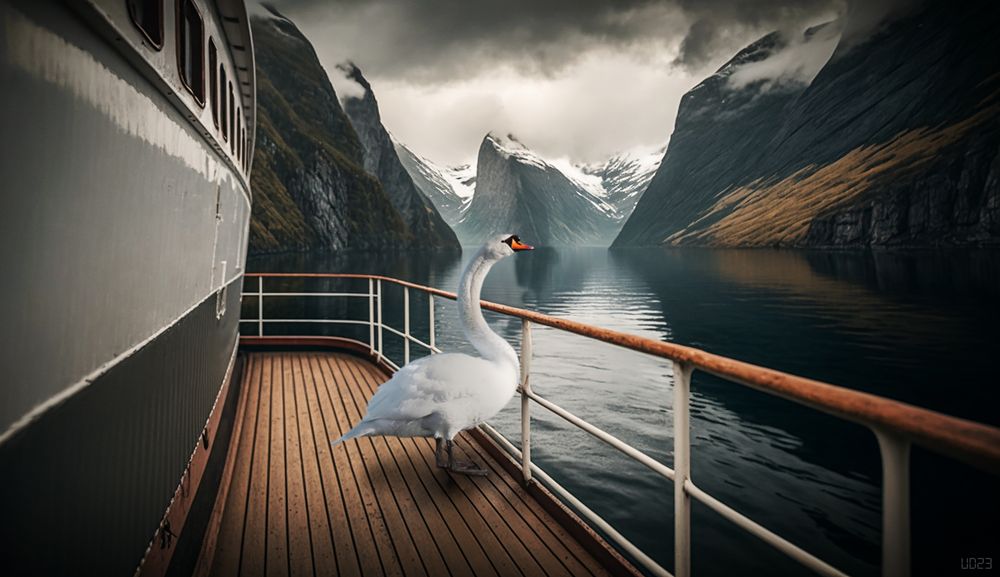 Mein lieber Schwan Foto & Bild | ki-generierte bilder, ki-montagen, composing Bilder auf ...