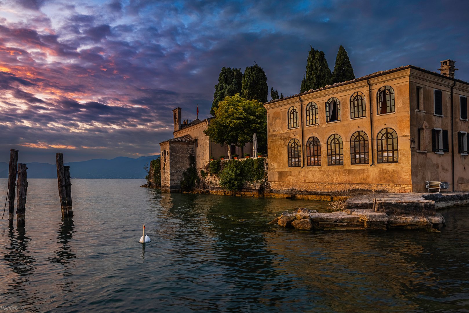 Mein lieber Schwan… Foto & Bild | italy, world, sonnenuntergang Bilder auf fotocommunity