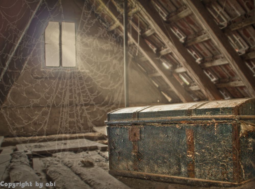 Mein Schatz Foto & Bild | fotomontage, fantasy mystery, dachboden ...