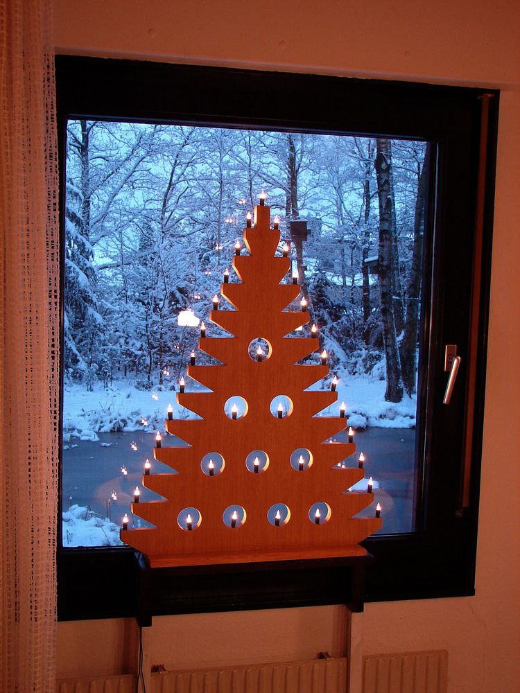 Mein Weihnachtsbaum im Fenster Foto & Bild | jahreszeiten, winter ...
