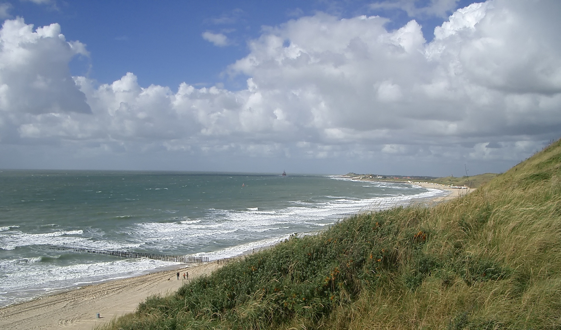 Mein Zeeland - Blick auf Zoutelande Foto & Bild | meer, see, strand ...