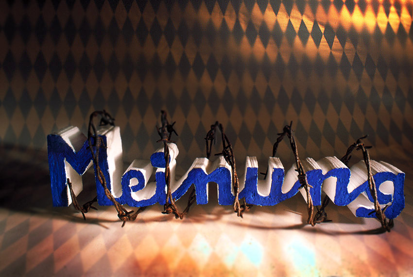 meine eigene Meinung Foto & Bild | konzept- fotografie, idee, spezial ...