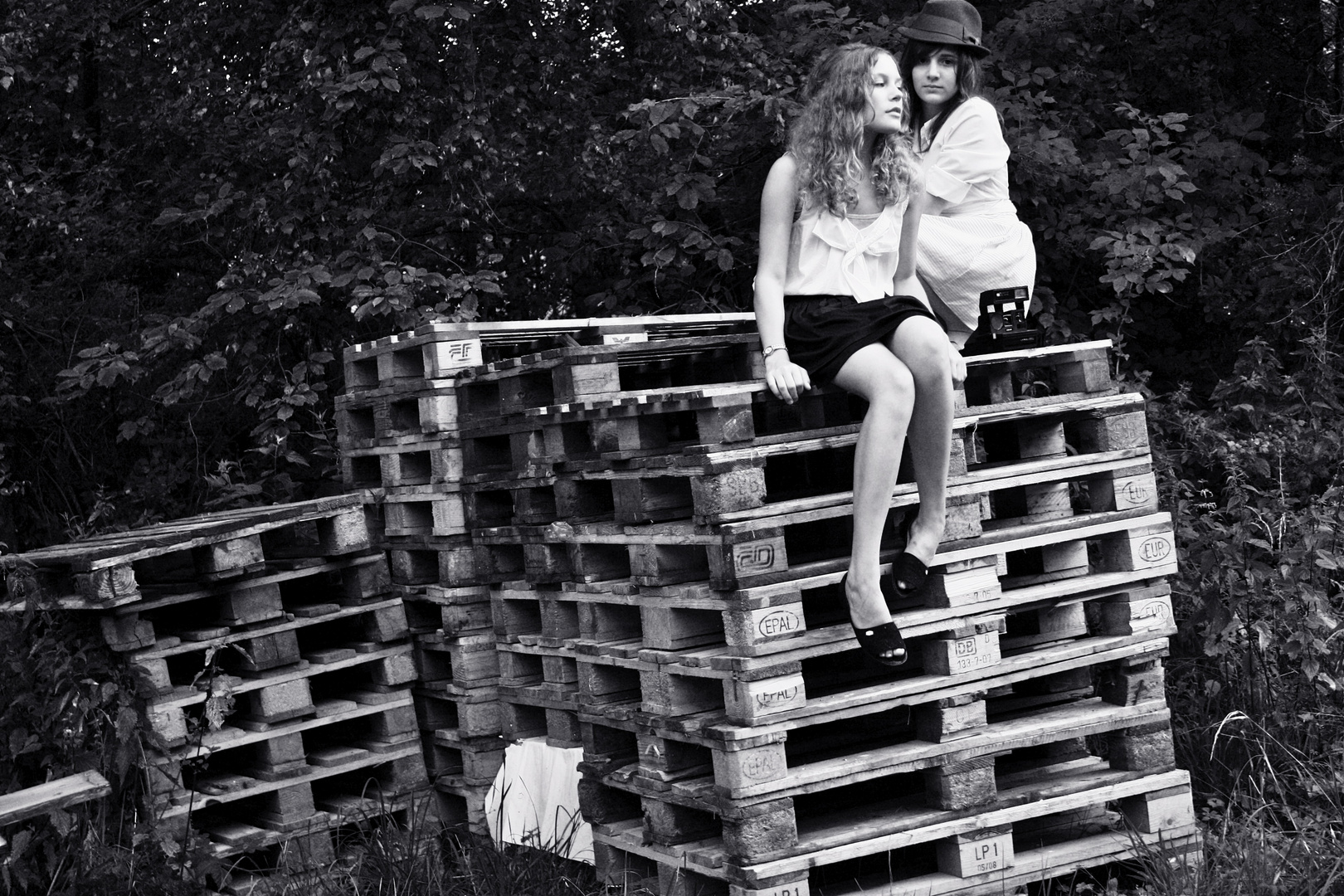 Meine Kleine Schwester Und Ihre Beste Freundin Foto And Bild