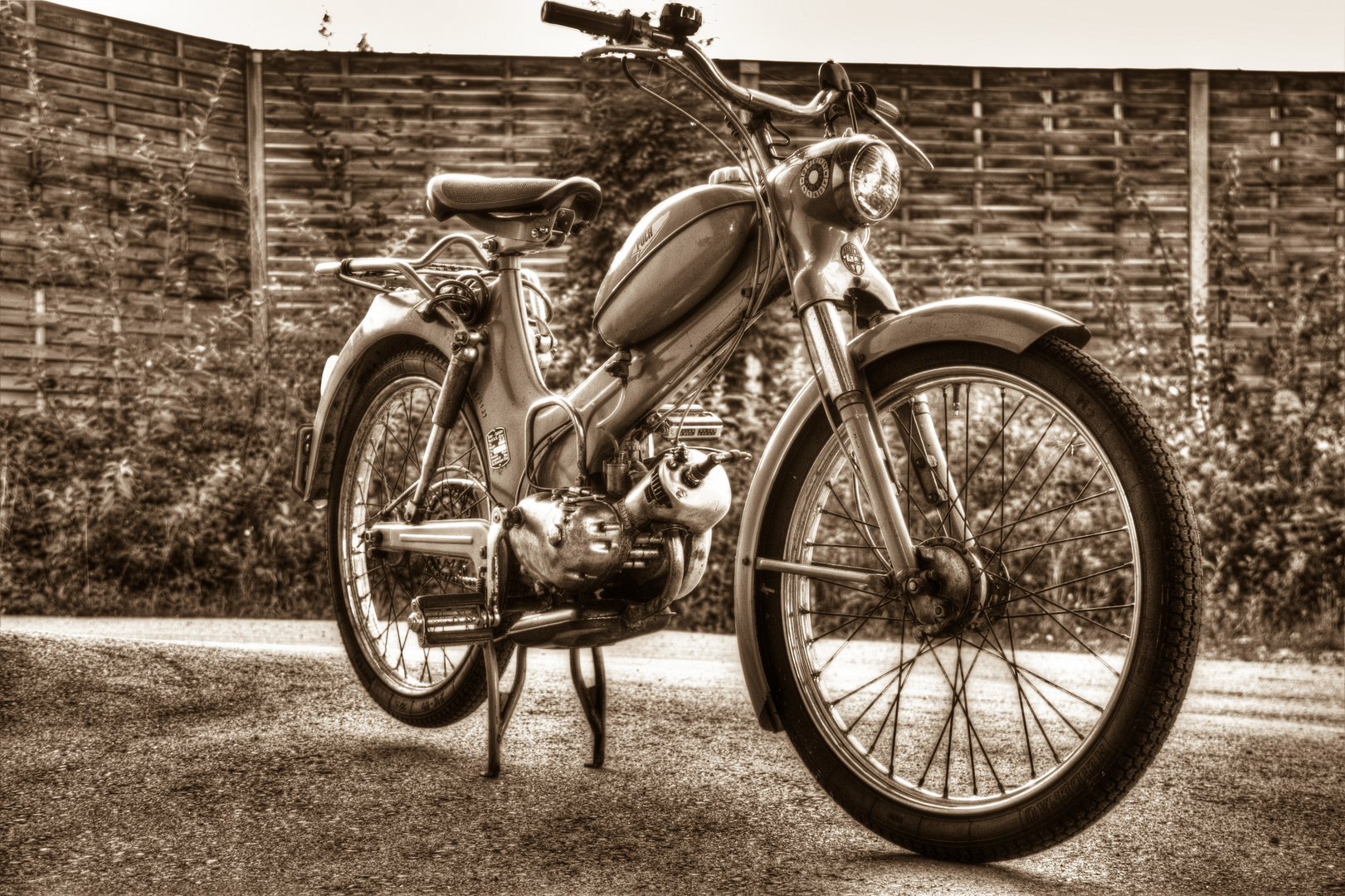 meine puch ms 50 bj.1958 :-) Foto & Bild | autos & zweiräder, oldtimer ...