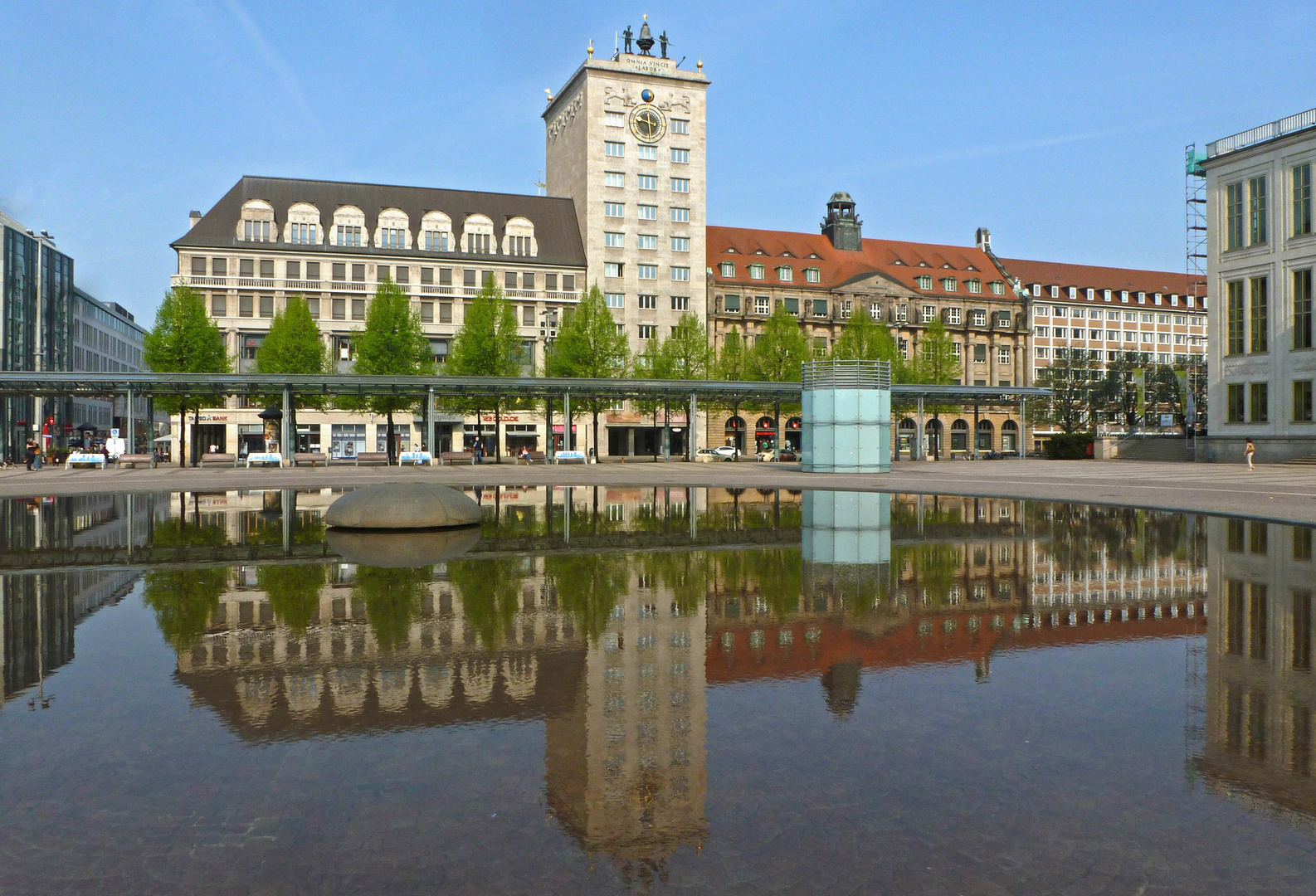Meine Stadt (1) Foto & Bild | leipzig, spiegelung, meine stadt Bilder ...