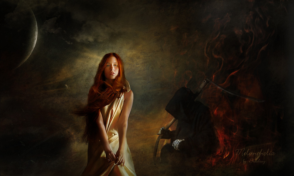 Melancholie Foto & Bild | fotomontage, fantasy mystery, digiart Bilder auf fotocommunity
