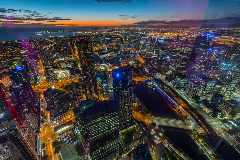 Melbourne | Lights and Sights Foto & Bild | australia, world, nacht ...