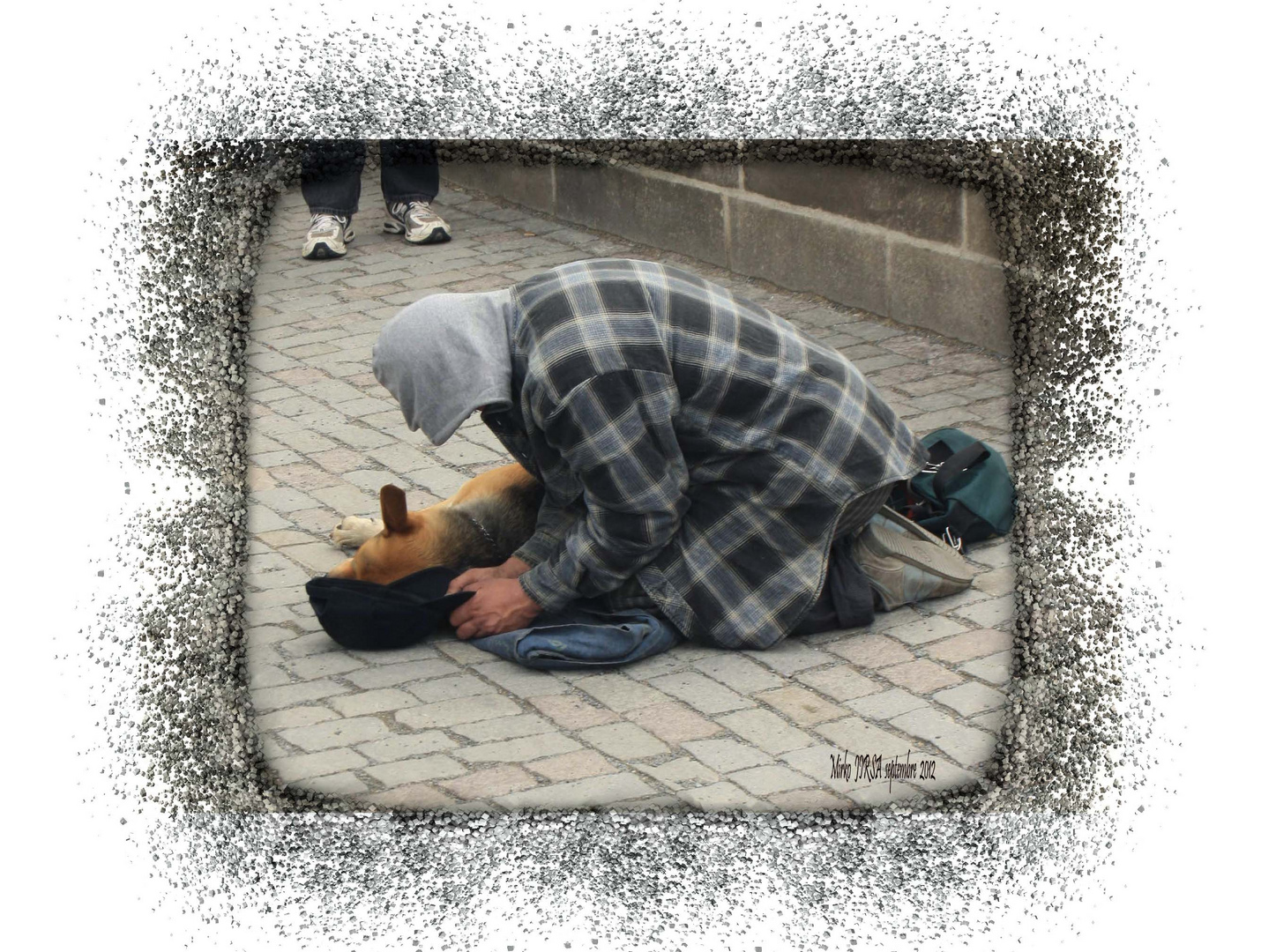 Mendiant à Prague photo et image | animations photographiques ...