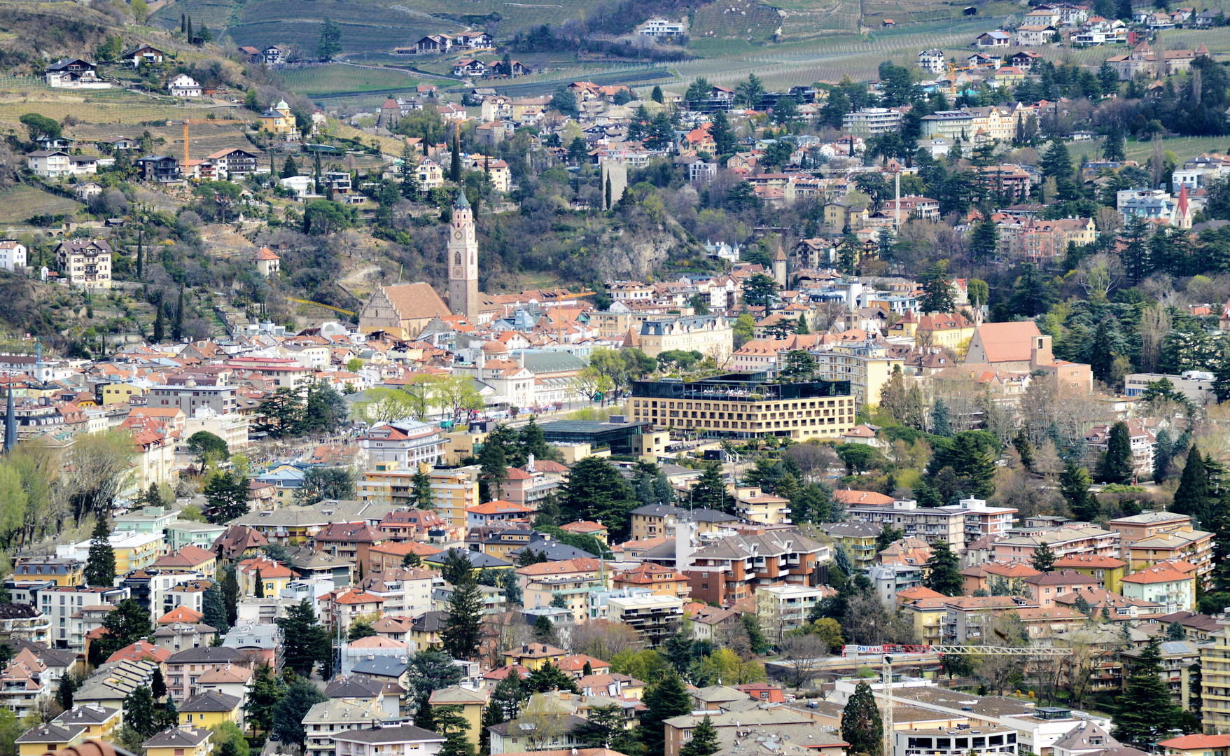 Meran von oben...... Foto & Bild | urlaub, fotos, world Bilder auf ...
