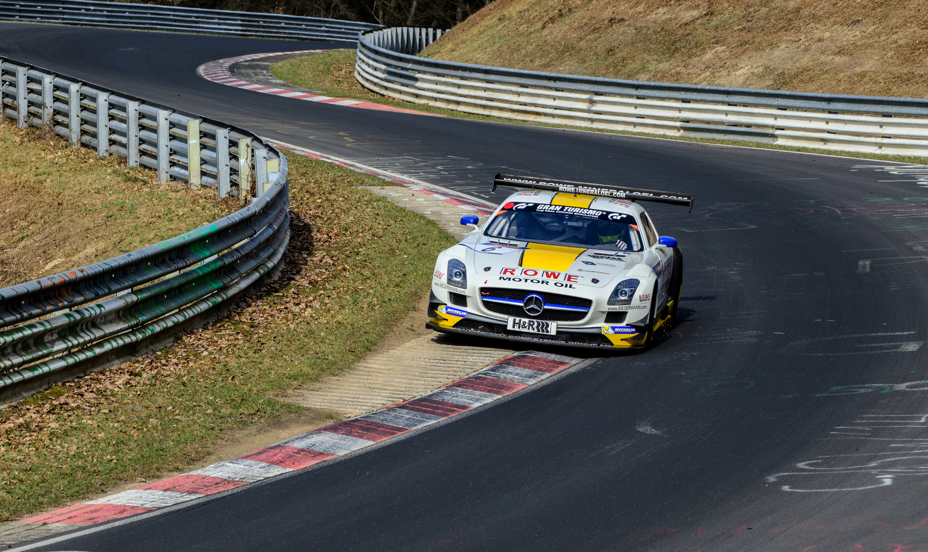 Mercedes AMG SLS GT3 Rowe Racing Foto & Bild | sport, motorsport ...